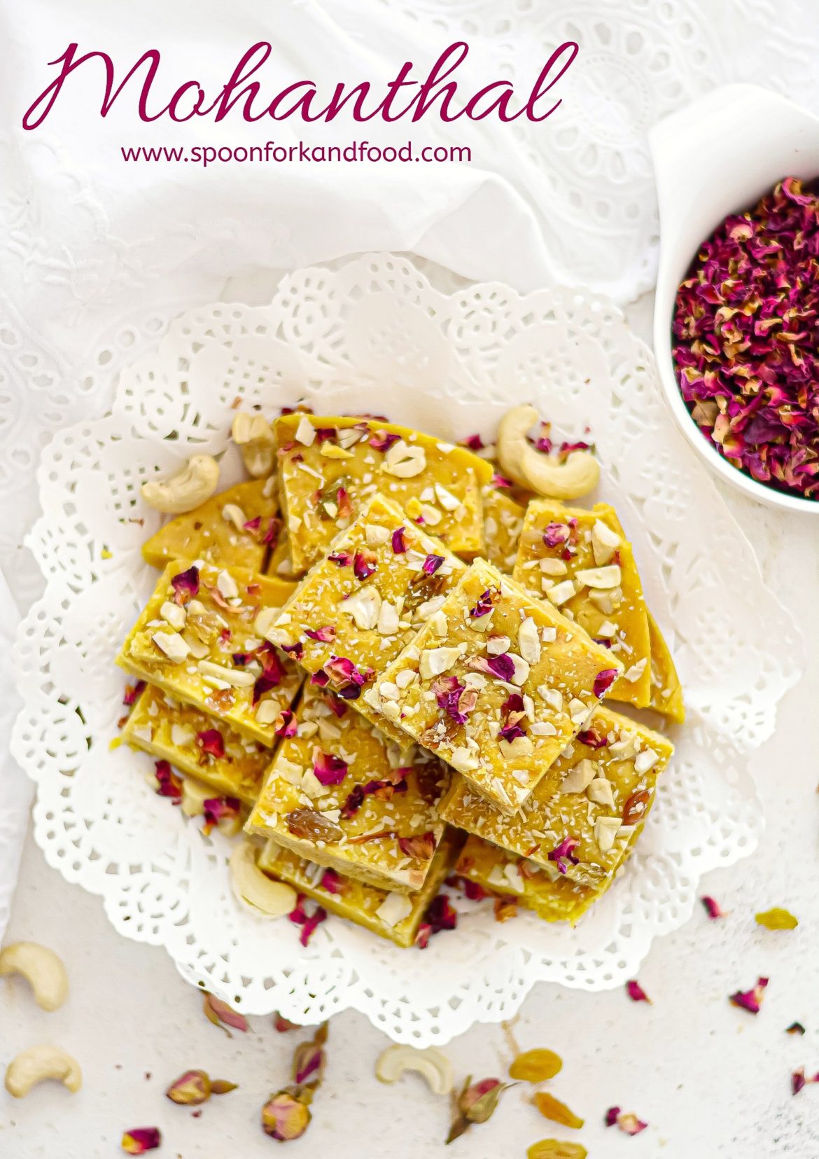 Mohanthal – Traditional Gujarati Sweet – Spoon Fork And Food